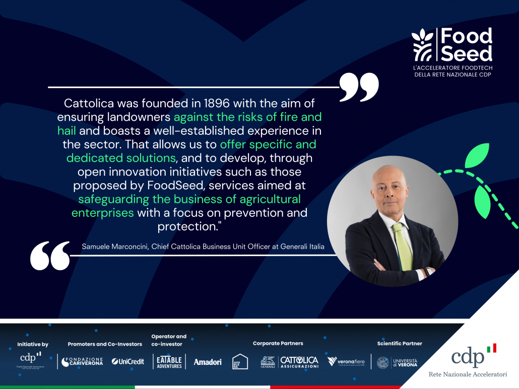 Interview with Cattolica (Generali Italia) – FoodSeed